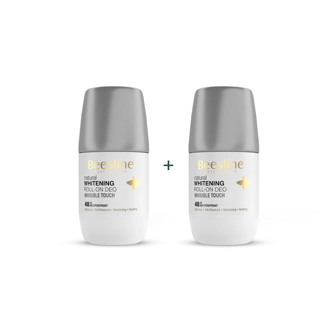 Beesline Natural Whitening Roll-On Deo - Invisible Touch 50ml + 1 FREE ...