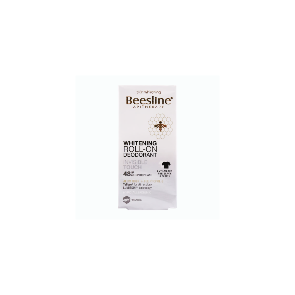 BEESLINE NATURAL WHITENING ROLL-ON DEO INVISIBLE TOUCH 50ml | Inaya Derma